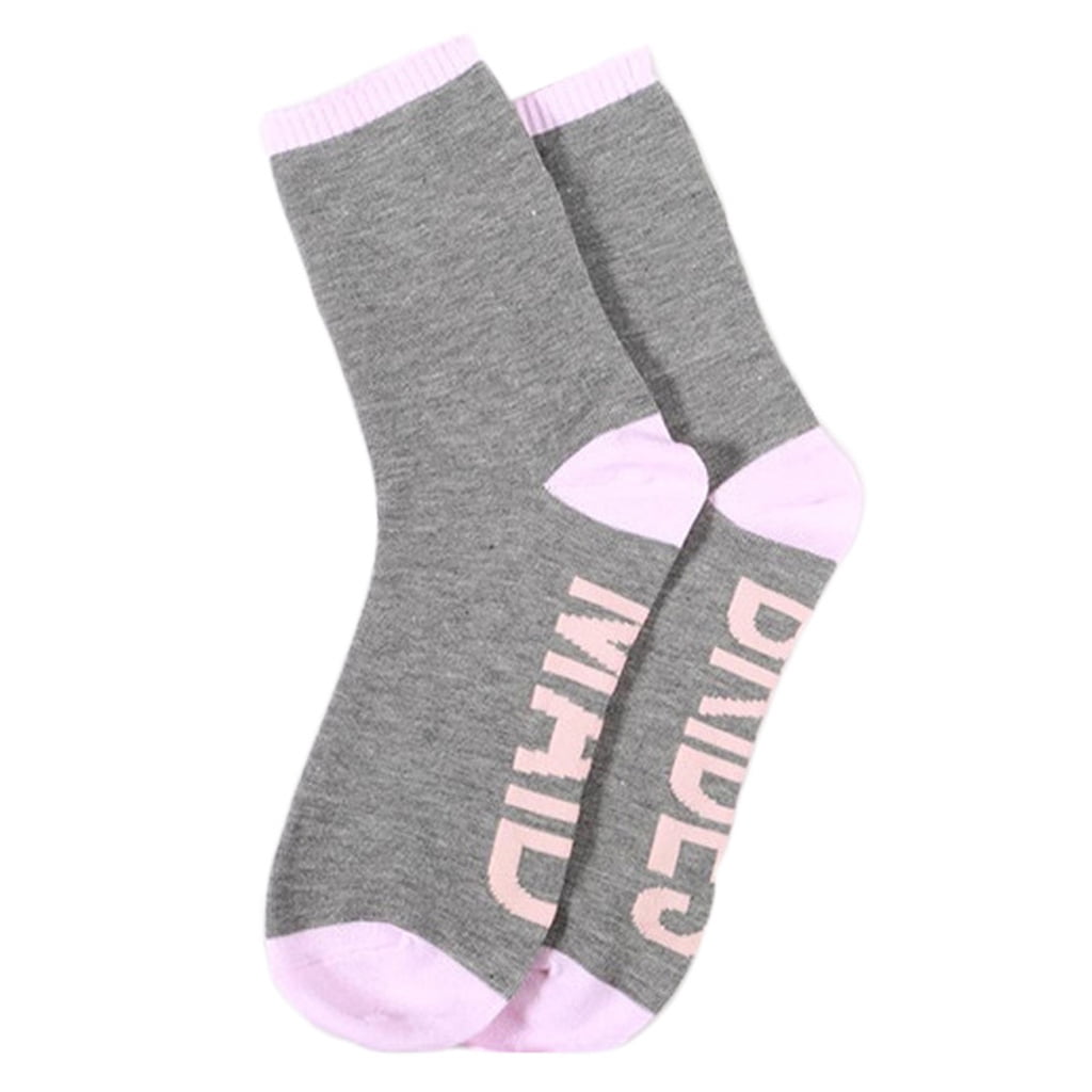 Wedding Socks Team Bride Bridesmaid Maid of for Honor Letters Print ...