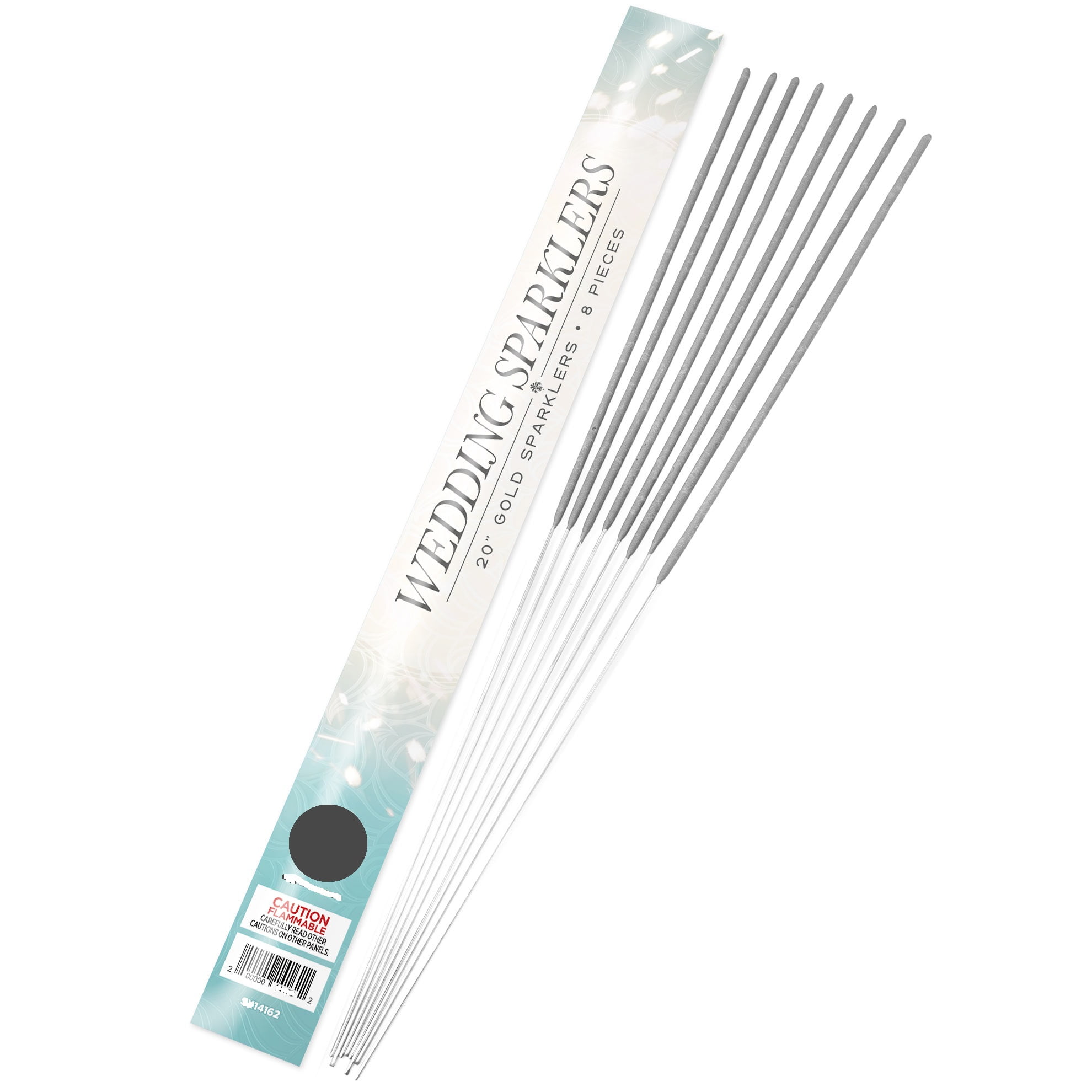 Bulk Pack of 72, 20-Inch Gold Wedding Sparklers for Party Send-Off ...