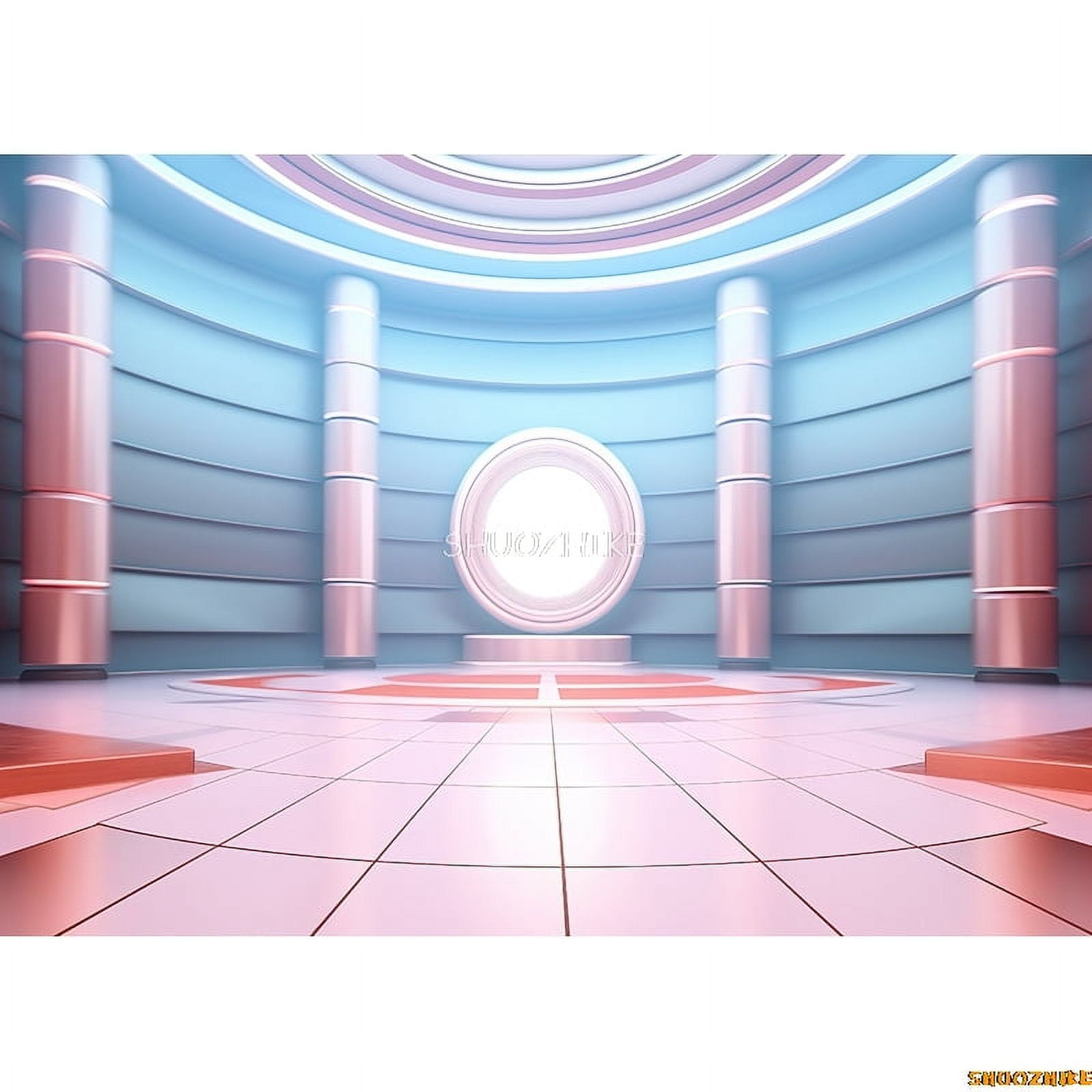 Wedding Stage Anniversary Ceremony Red Light Photography Backdrops ...