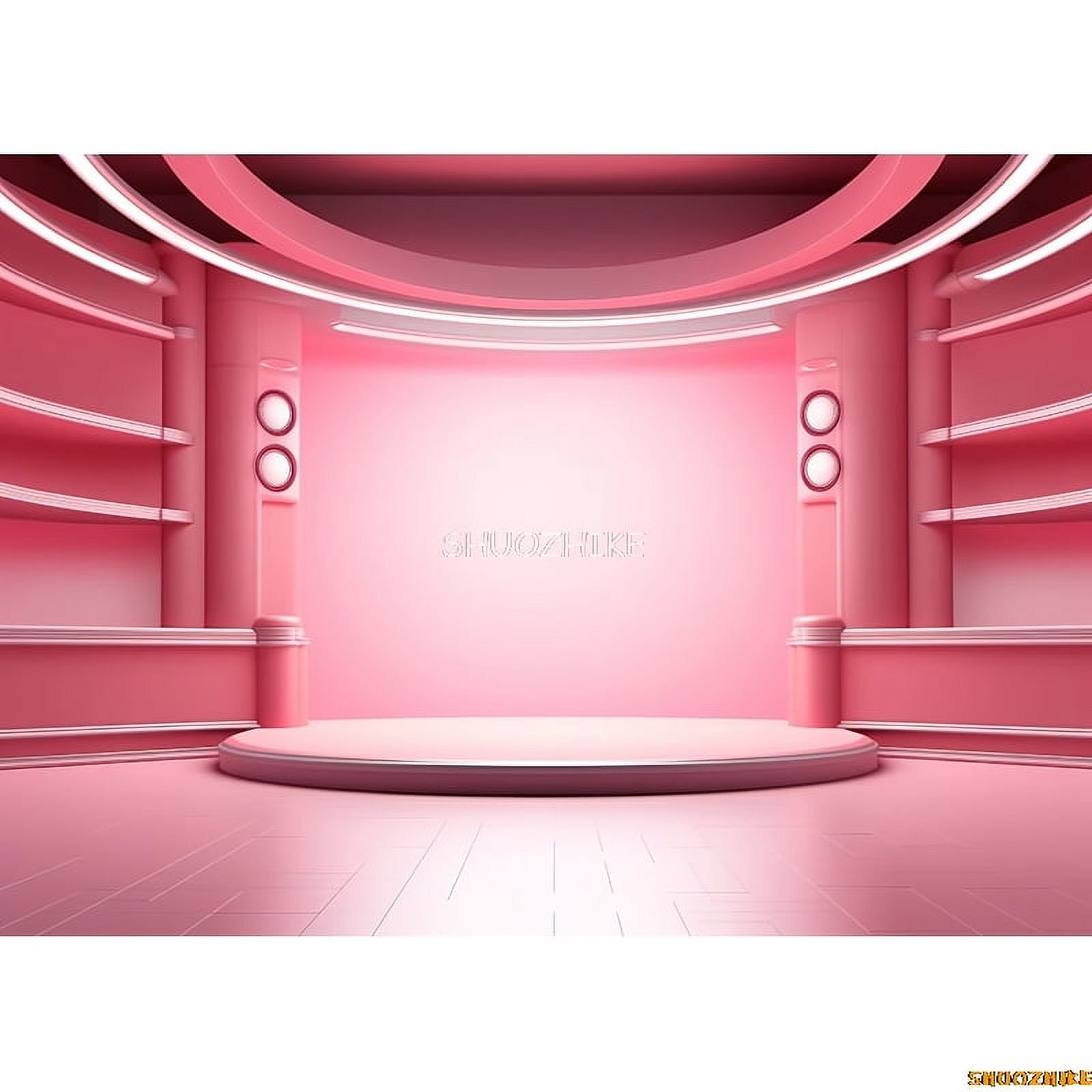 Wedding Stage Anniversary Ceremony Red Light Photography Backdrops ...