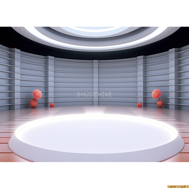 Wedding Stage Anniversary Ceremony Red Light Photography Backdrops ...