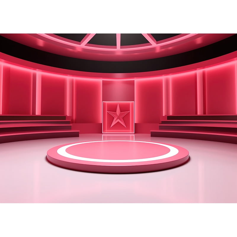 Wedding Stage Anniversary Ceremony Red Light Photography Backdrops ...