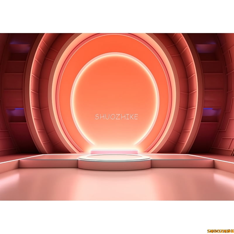 Wedding Stage Anniversary Ceremony Red Light Photography Backdrops ...