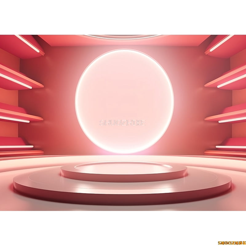 Wedding Stage Anniversary Ceremony Red Light Photography Backdrops ...