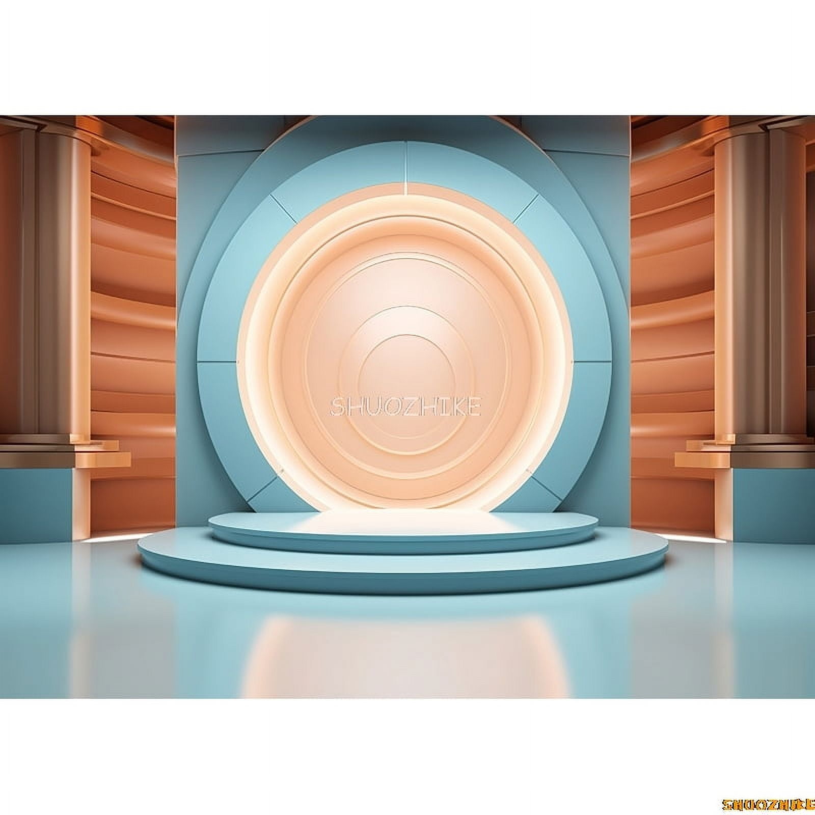 Wedding Stage Anniversary Ceremony Red Light Photography Backdrops ...