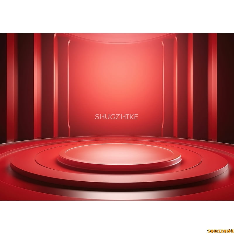 Wedding Stage Anniversary Ceremony Red Light Photography Backdrops ...
