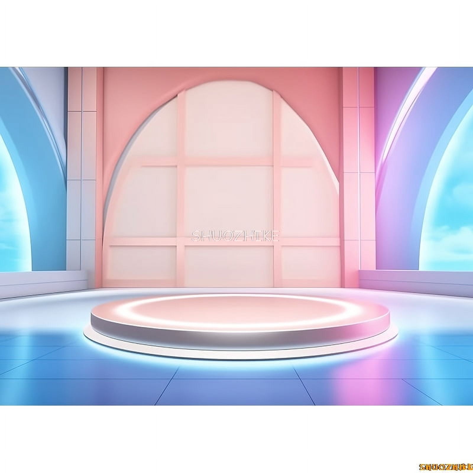 Wedding Stage Anniversary Ceremony Red Light Photography Backdrops ...