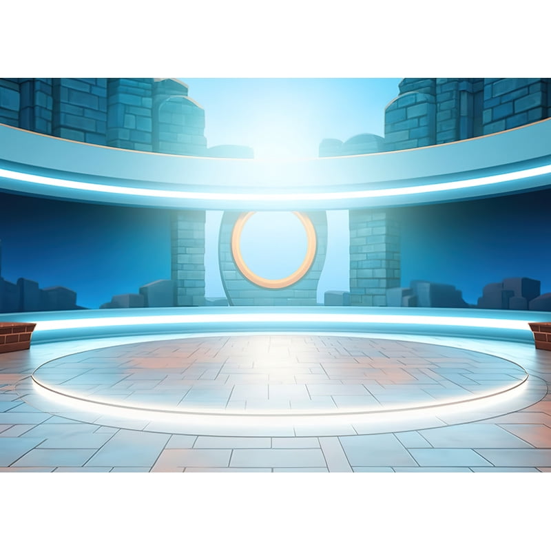 Wedding Stage Anniversary Ceremony Red Light Photography Backdrops ...