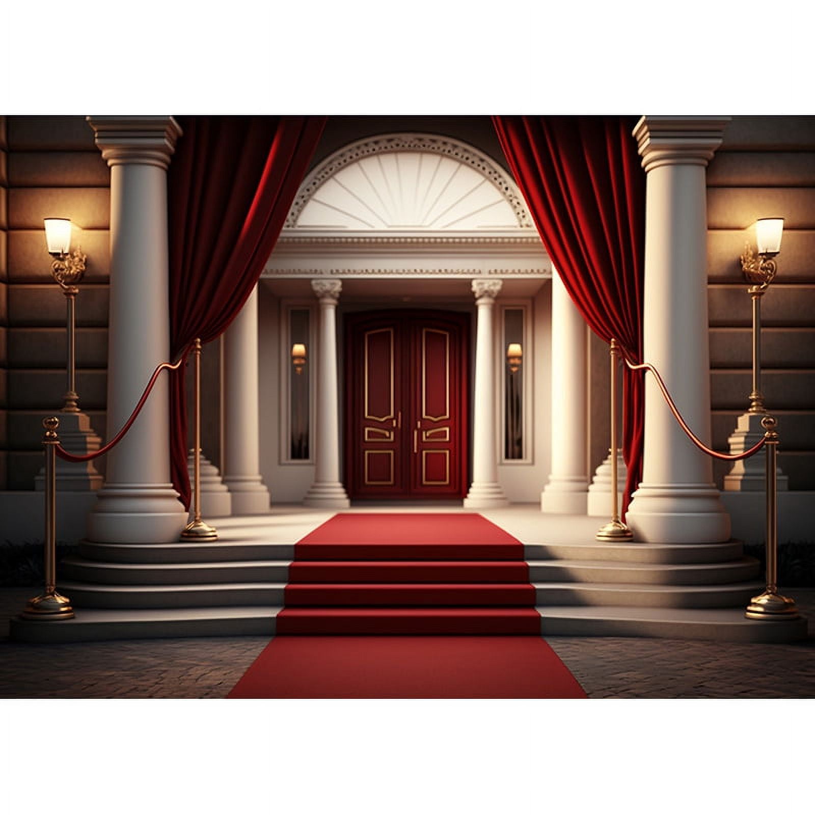 Wedding Stage Anniversary Ceremony Red Light Photography Backdrops ...