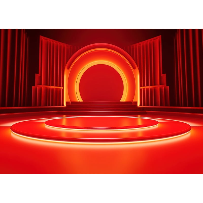Wedding Stage Anniversary Ceremony Red Light Photography Backdrops ...
