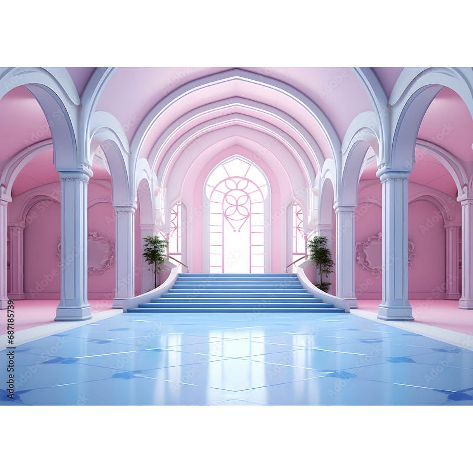 Wedding Stage Photography Backdrops Aesthetic Luxury Flower ration ...