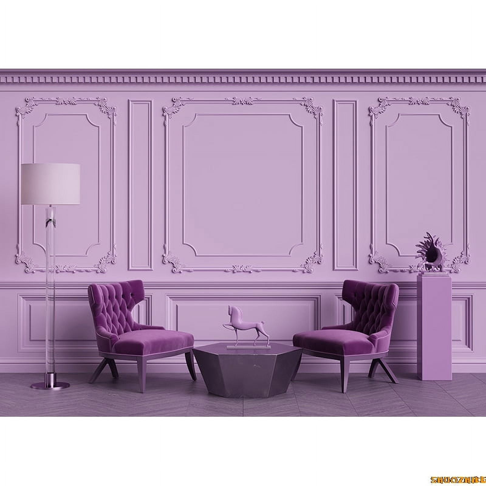 Wedding Stage With Floral Arch Photography Backdrops Props Empty Room ...