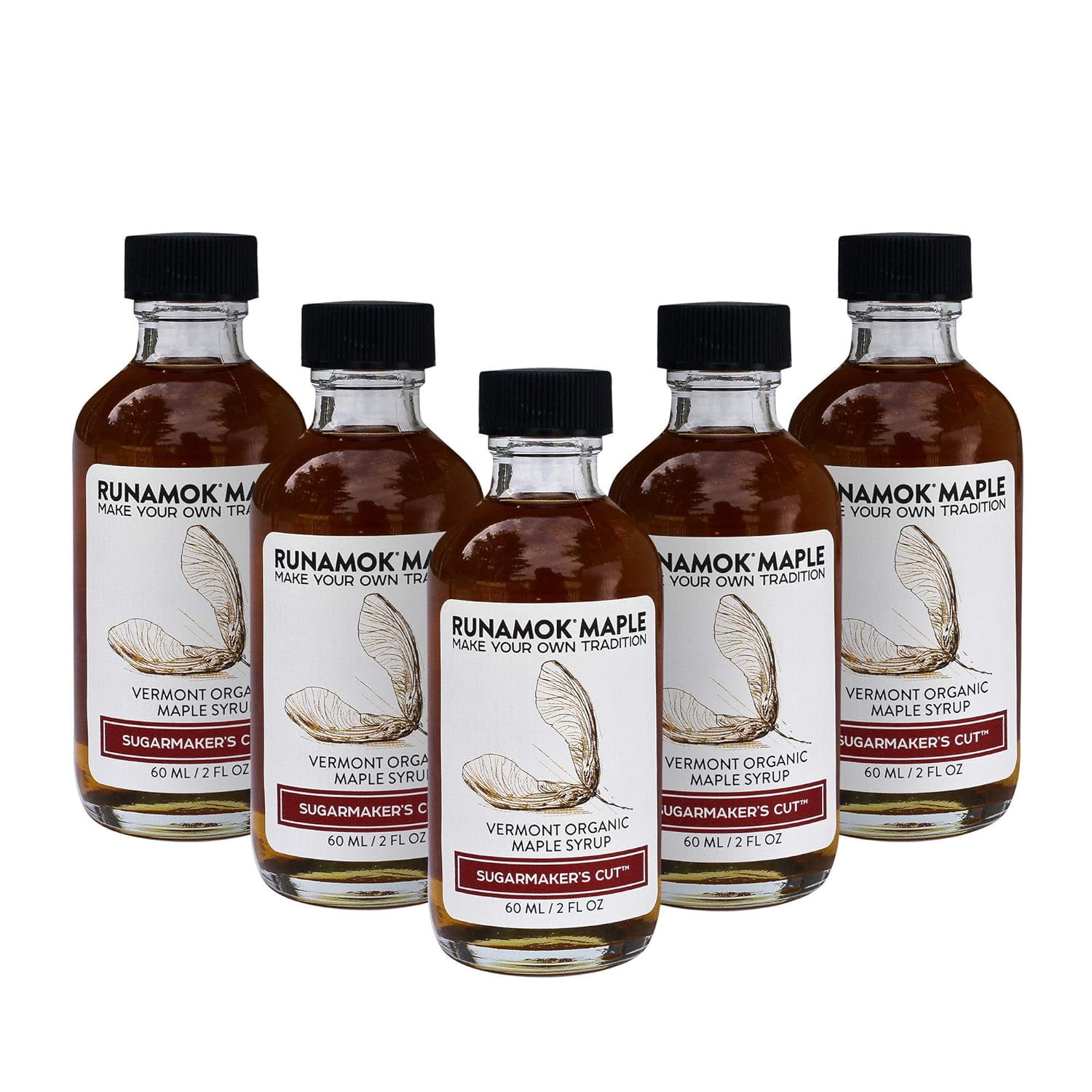 Mini Maple Syrup Bottles