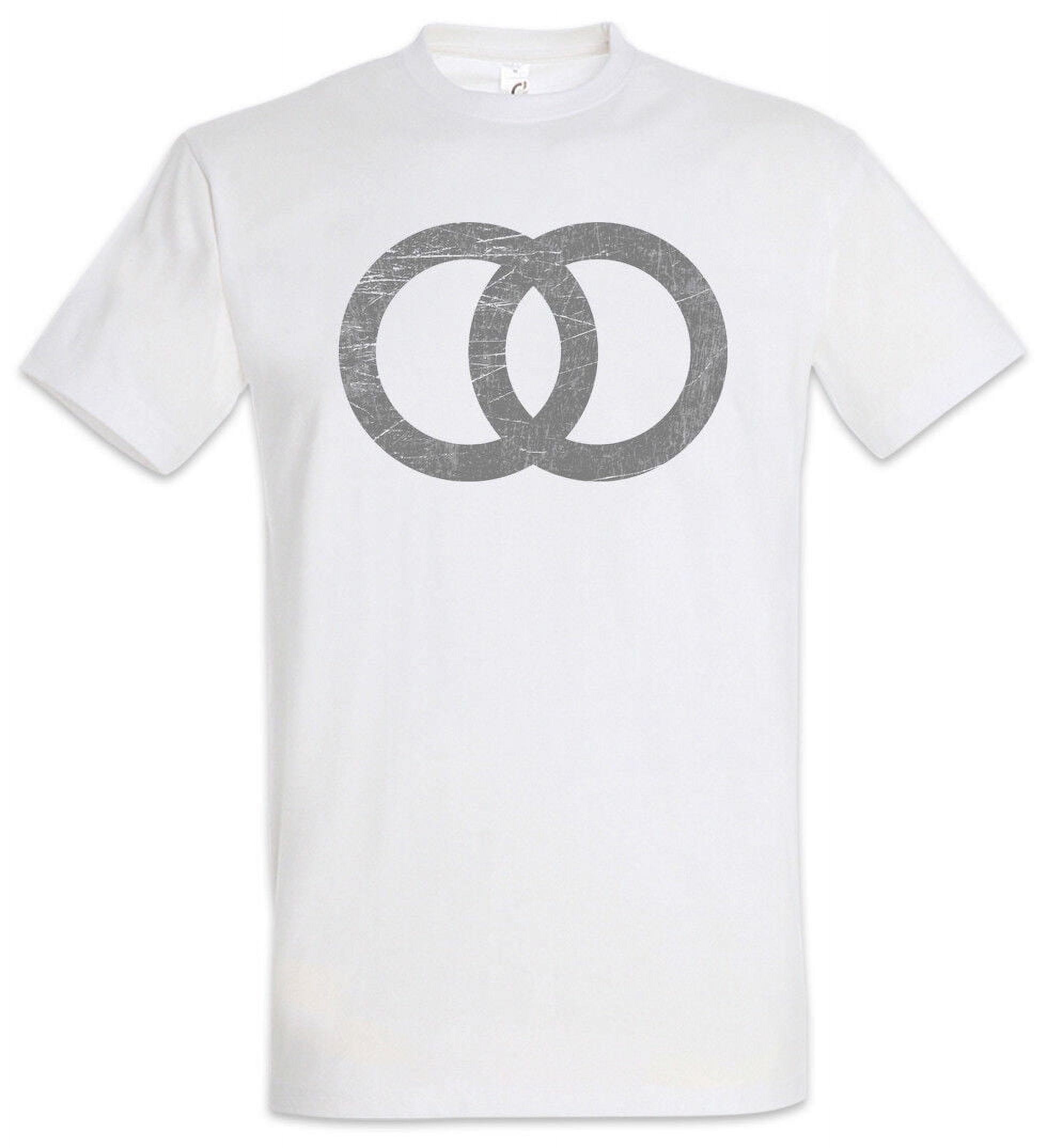 Wedding Symbol T-Shirt Marriage just married Ring Rings Sign - Walmart.com