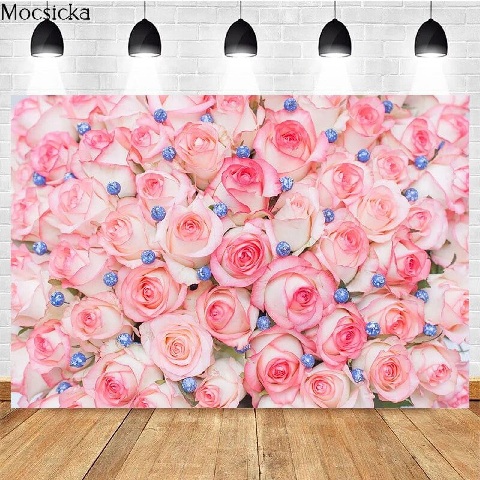 Wedding Theme Photography Background Flowers Decoration Romantic ...