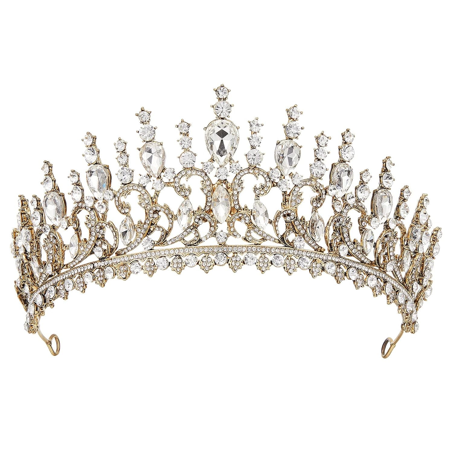 Wedding Tiaras for Women Vintage Wedding Tiara for Bride Princess Queen ...