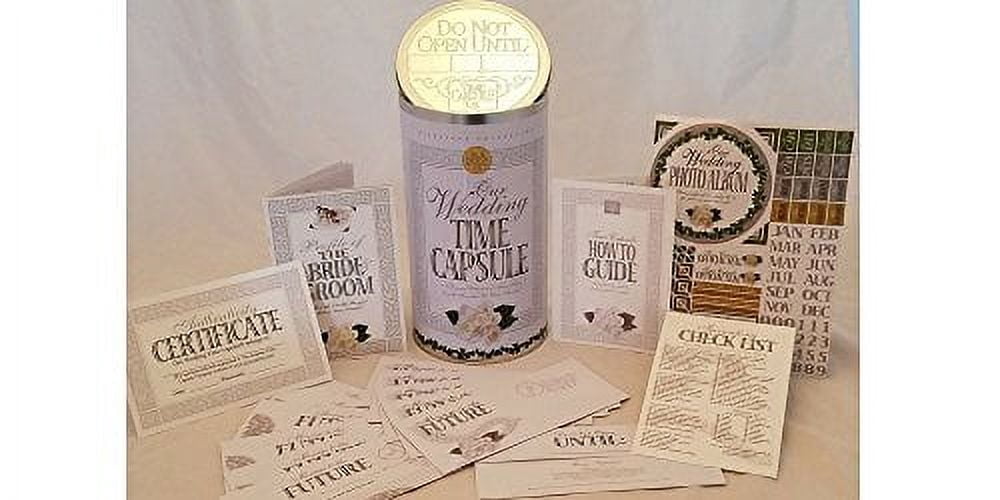 Wedding Time Capsule Personalized Keepsake Set - Bridal Shower ...