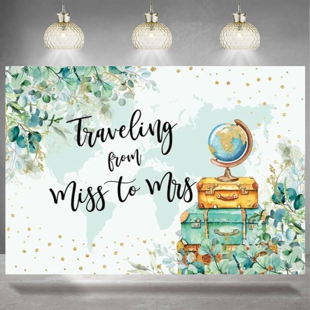 Wedding Travel Theme Photography Background Adventure Awaits Baby ...