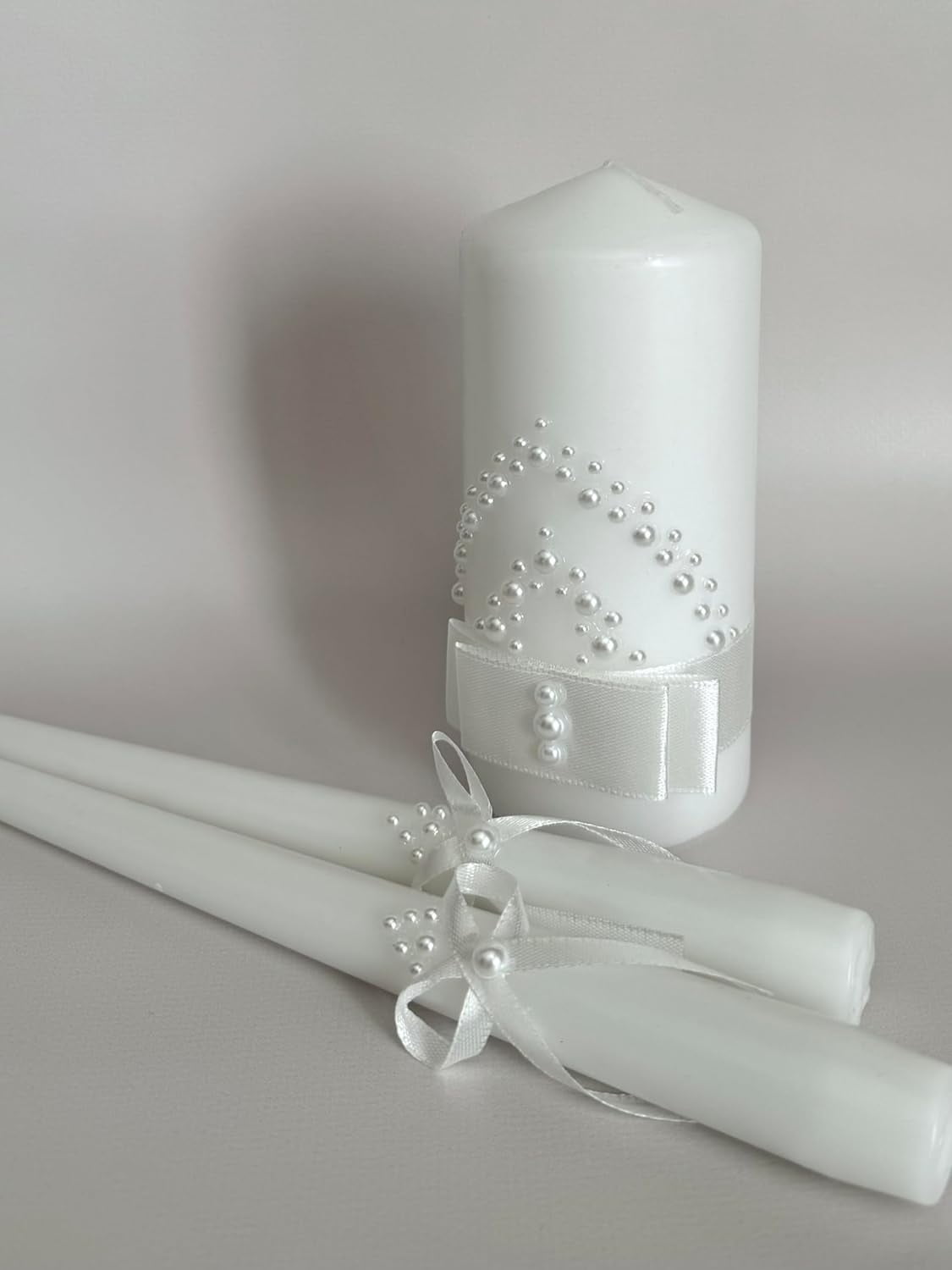 Wedding Unity Candle Set - Unity Set for Wedding Ceremony and Reception ...