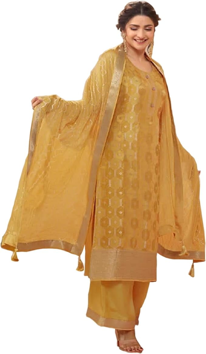 Wedding Wear Pakistani Shalwar Kameez Suits Indian Designer Swen Plazo ...