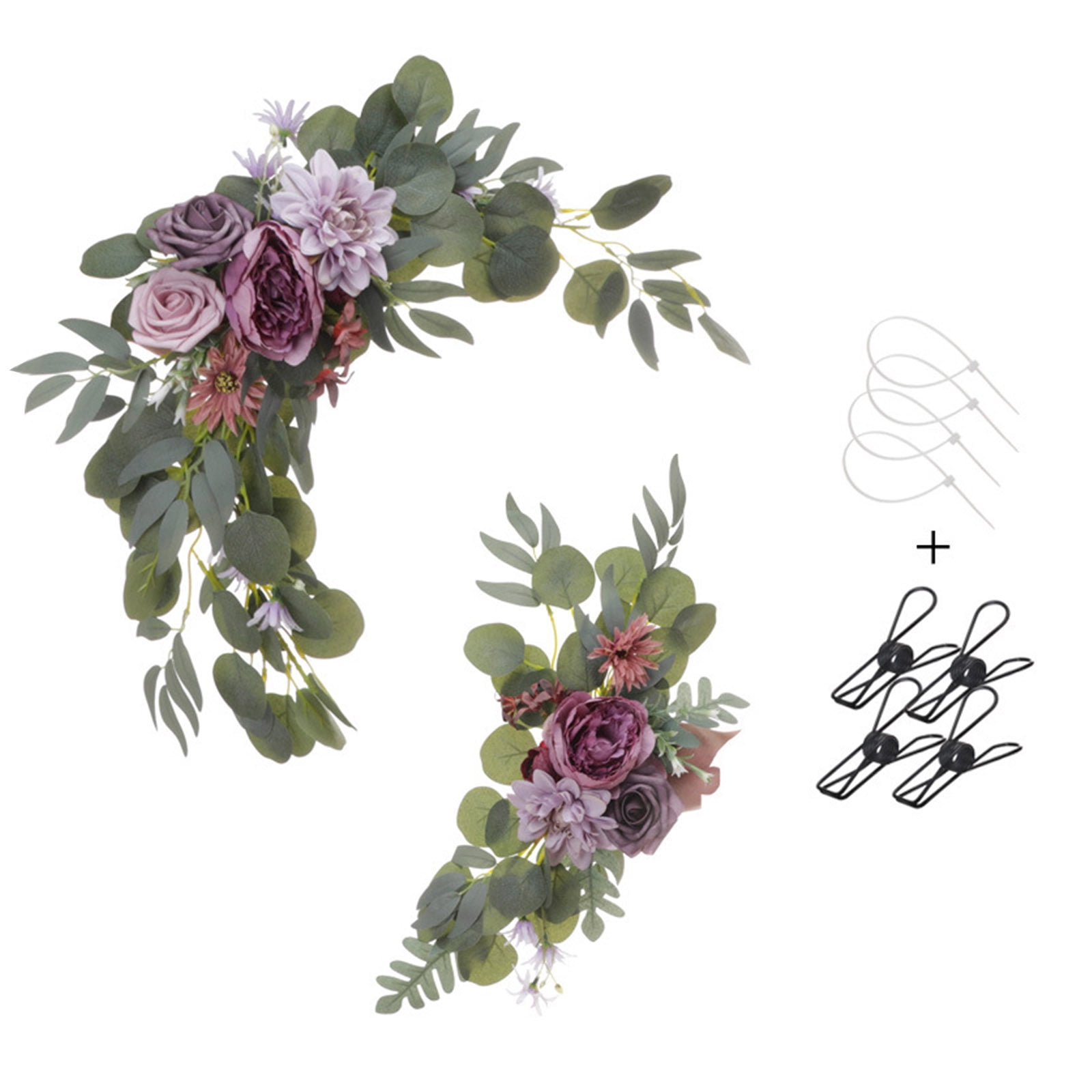 Wedding Welcome Board Simulation Arch Budget-Friendly Design ...