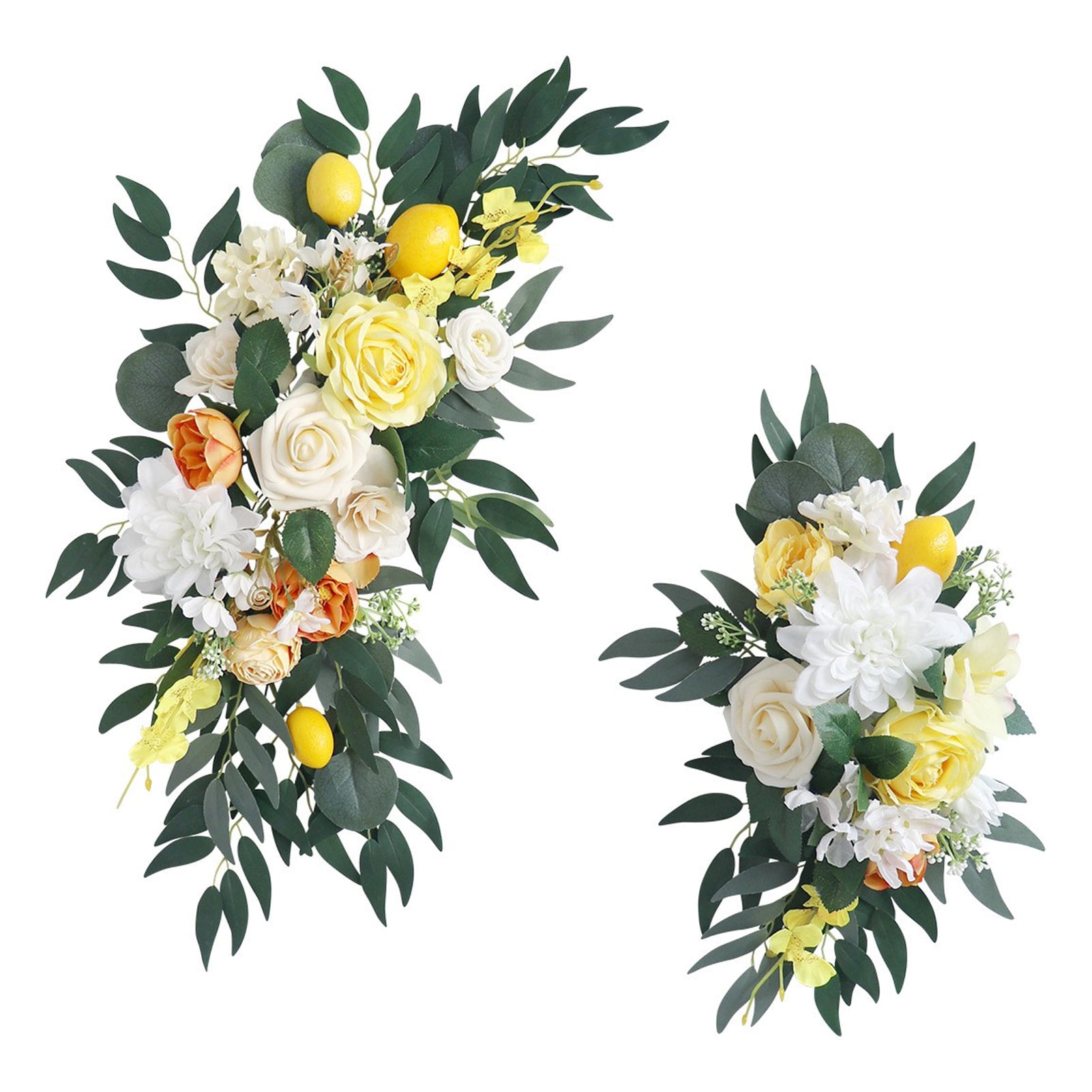 Wedding Welcome Sign Flower Simulation Flower Indicator Sign Corner ...