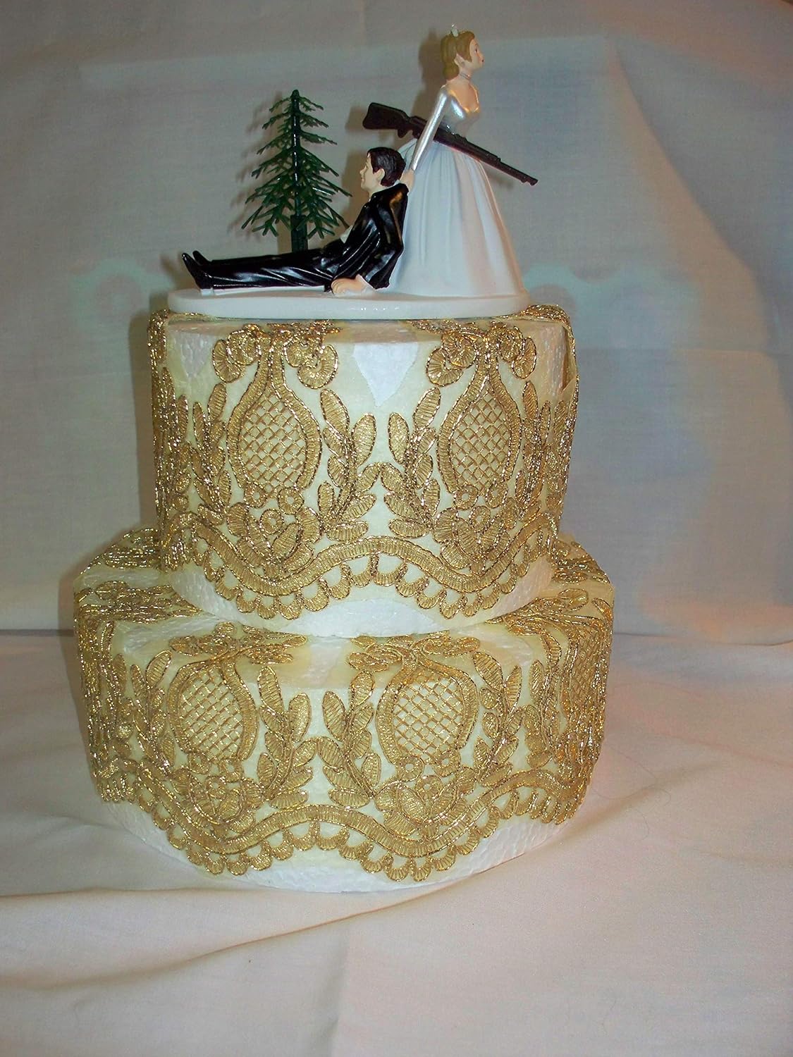 Wedding reception Gun Hunting Cake Topper - Walmart.com