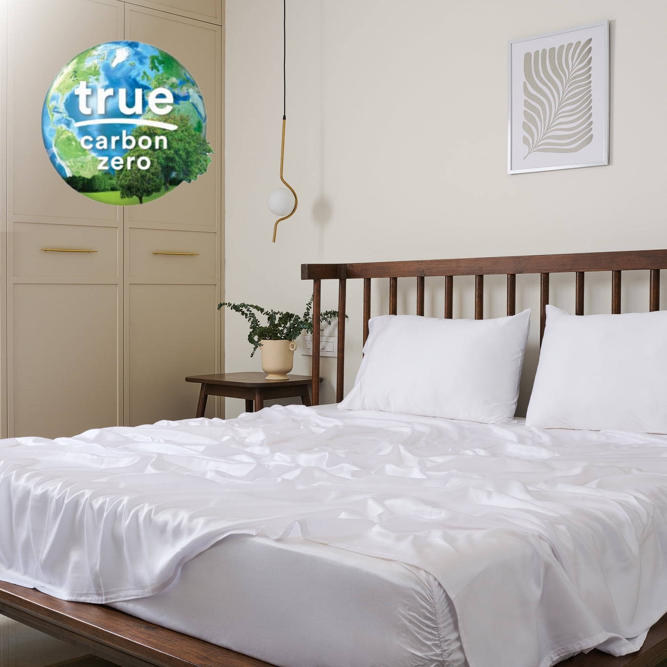 Weddingly Certified 100% Tencel Lyocell Sheets|4 piece set|Sateen Weave ...