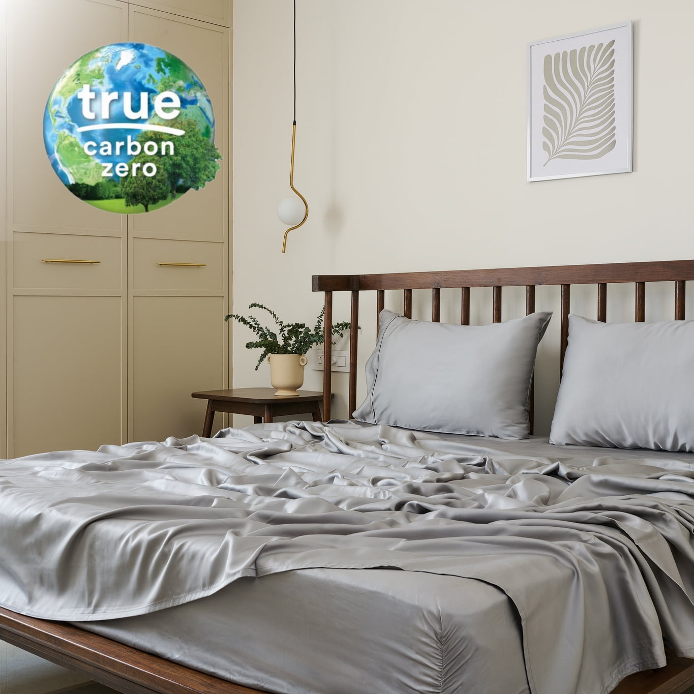 Weddingly Certified 100% Tencel Lyocell Sheets|4 piece set|Sateen Weave ...