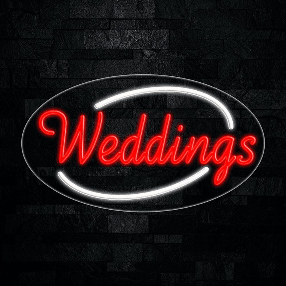 Weddings LED Neon Sign 28