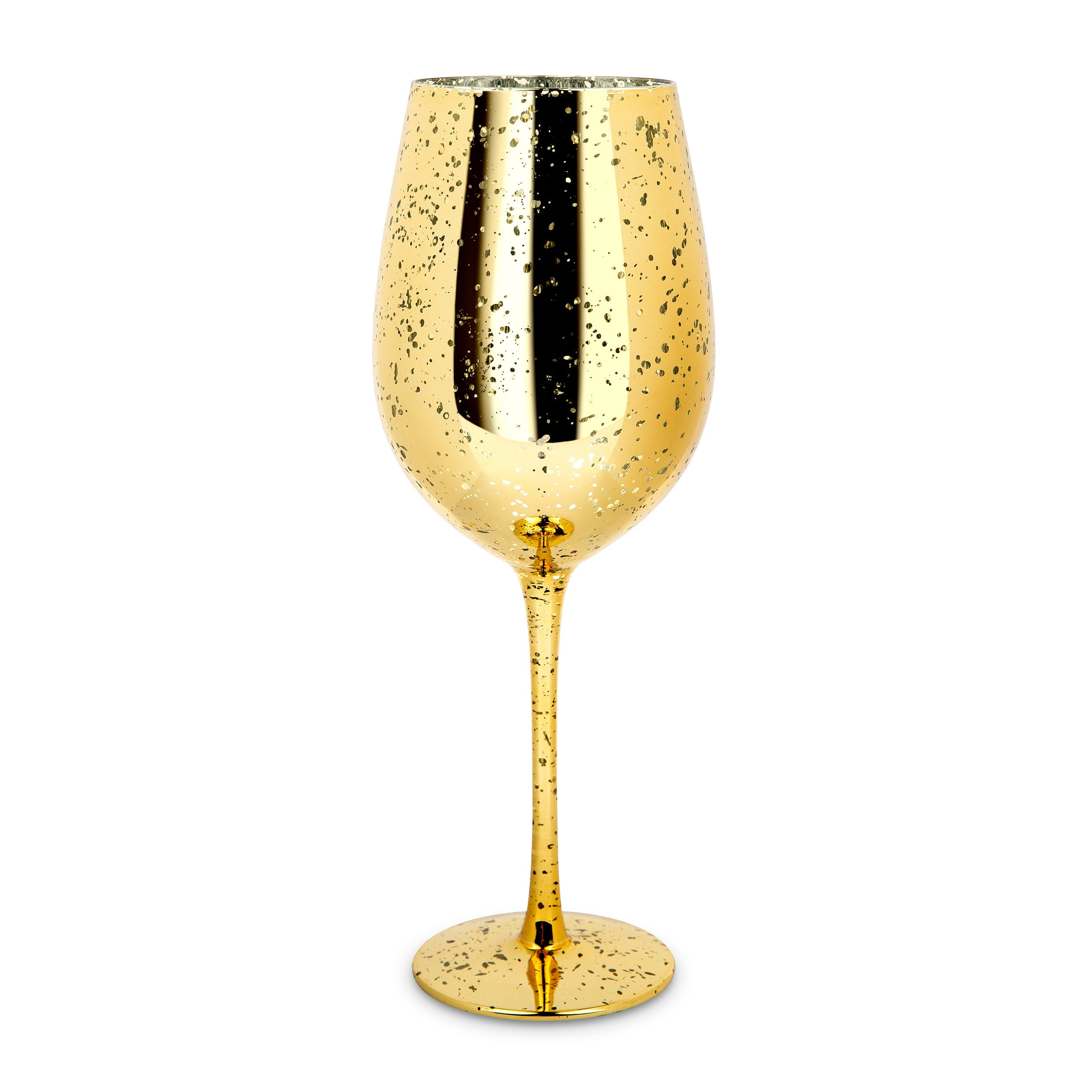 Weddingstar 18 Oz Mercury Wine Glass Gold