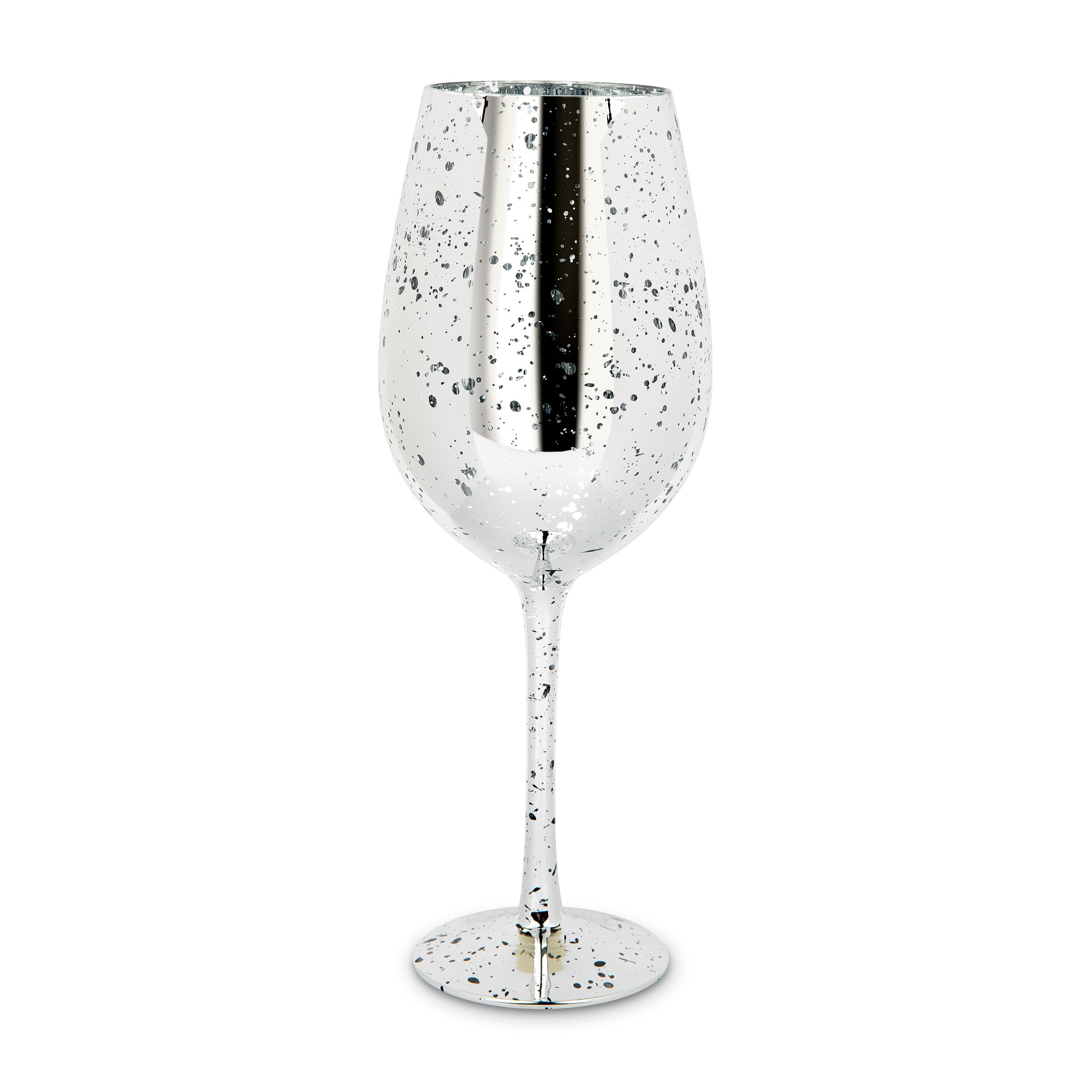 Weddingstar 18 Oz Mercury Wine Glass Silver