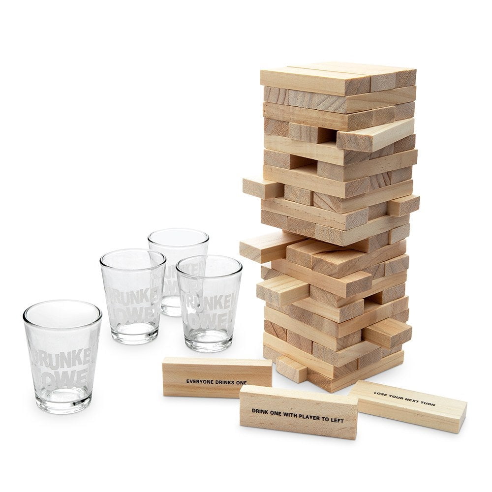 Weddingstar Fun Board Night Glass - Adult Drunken Tower Drinking Game ...
