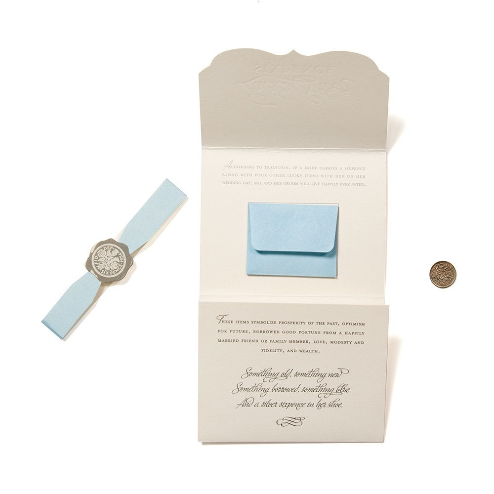 Weddingstar Beverly Clark Lucky Silver Sixpence - Walmart.com