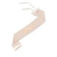 Weddingstar Blush Pink & Rose Gold Satin Bachelorette Party Sash ...