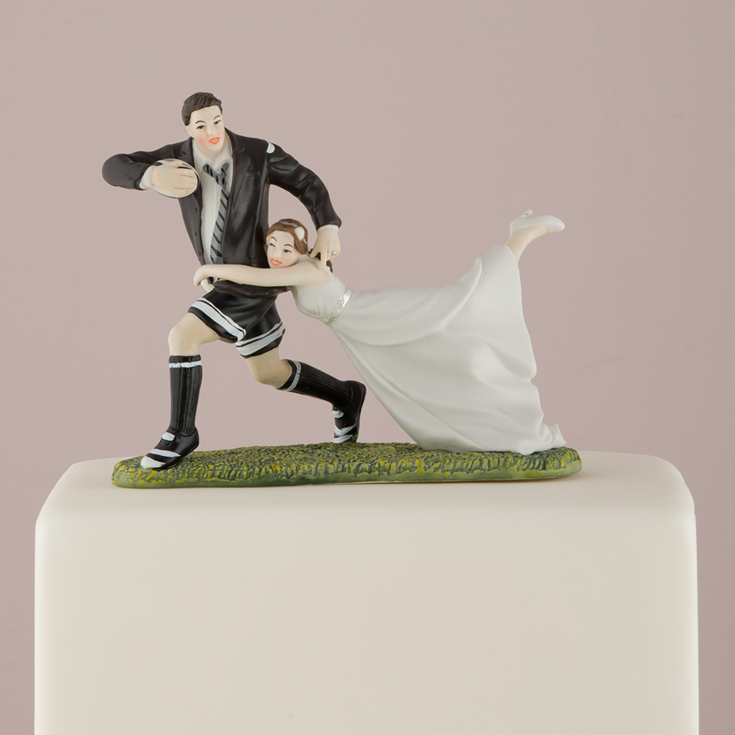 Weddingstar Bride and Groom Couple Wedding Cake Topper Figurine - Love ...
