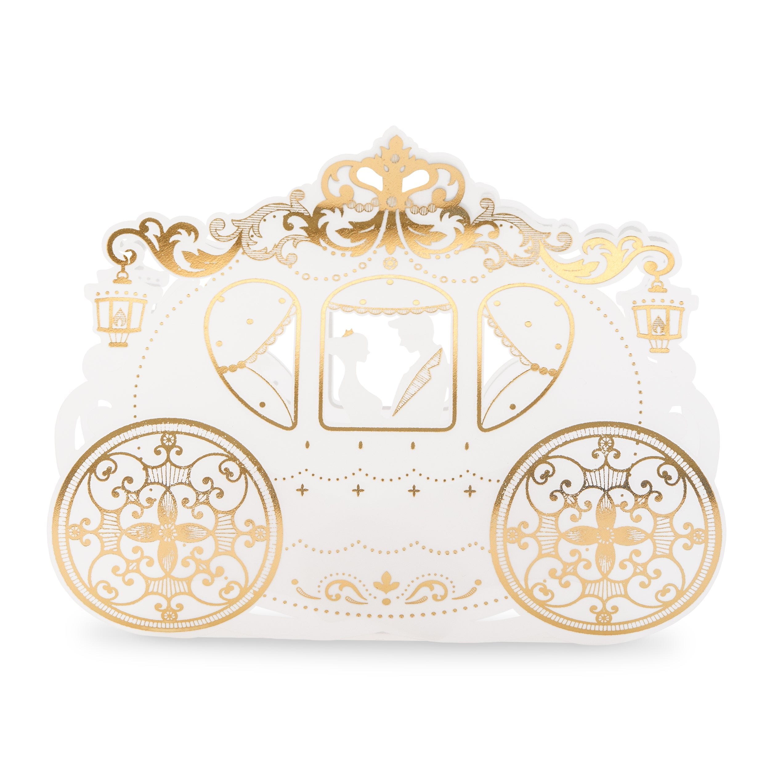 Weddingstar Cinderella Wedding Carriage Favor Box - Set of 10 - Walmart.com