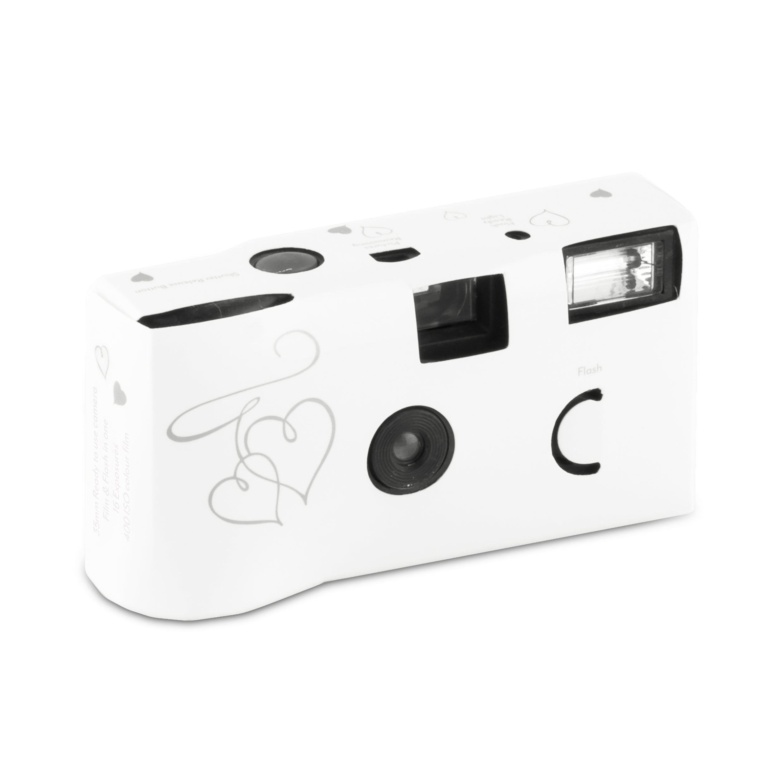 Weddingstar Disposable Camera, 16-Exposure, Flash, Silver Enchanted ...