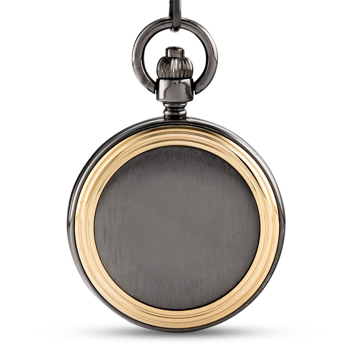 Weddingstar Gold Frame Gunmetal Pocket Watch & Fob - Walmart.com