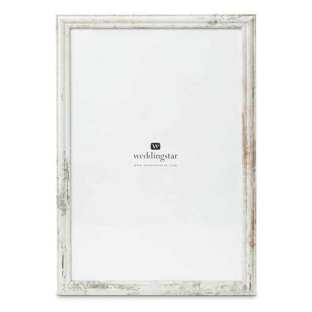 "Weddingstar Large 12"" X 18"" Distressed Wood Rectangle Photo Frame ...