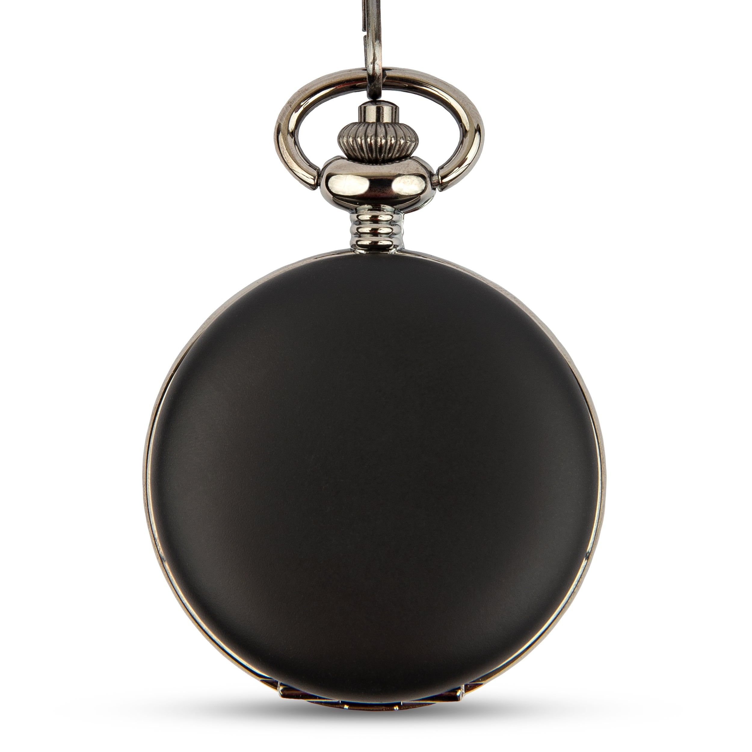 Weddingstar Matte Black Mechanical Pocket Watch & Fob - Blank - Walmart.com