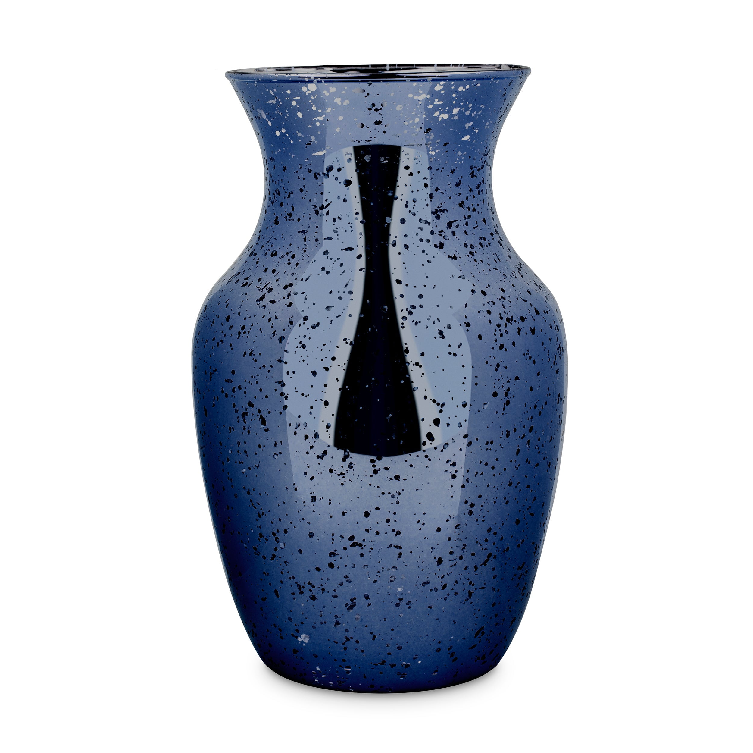 Weddingstar Mercury Glass Flower Vase Navy Blue