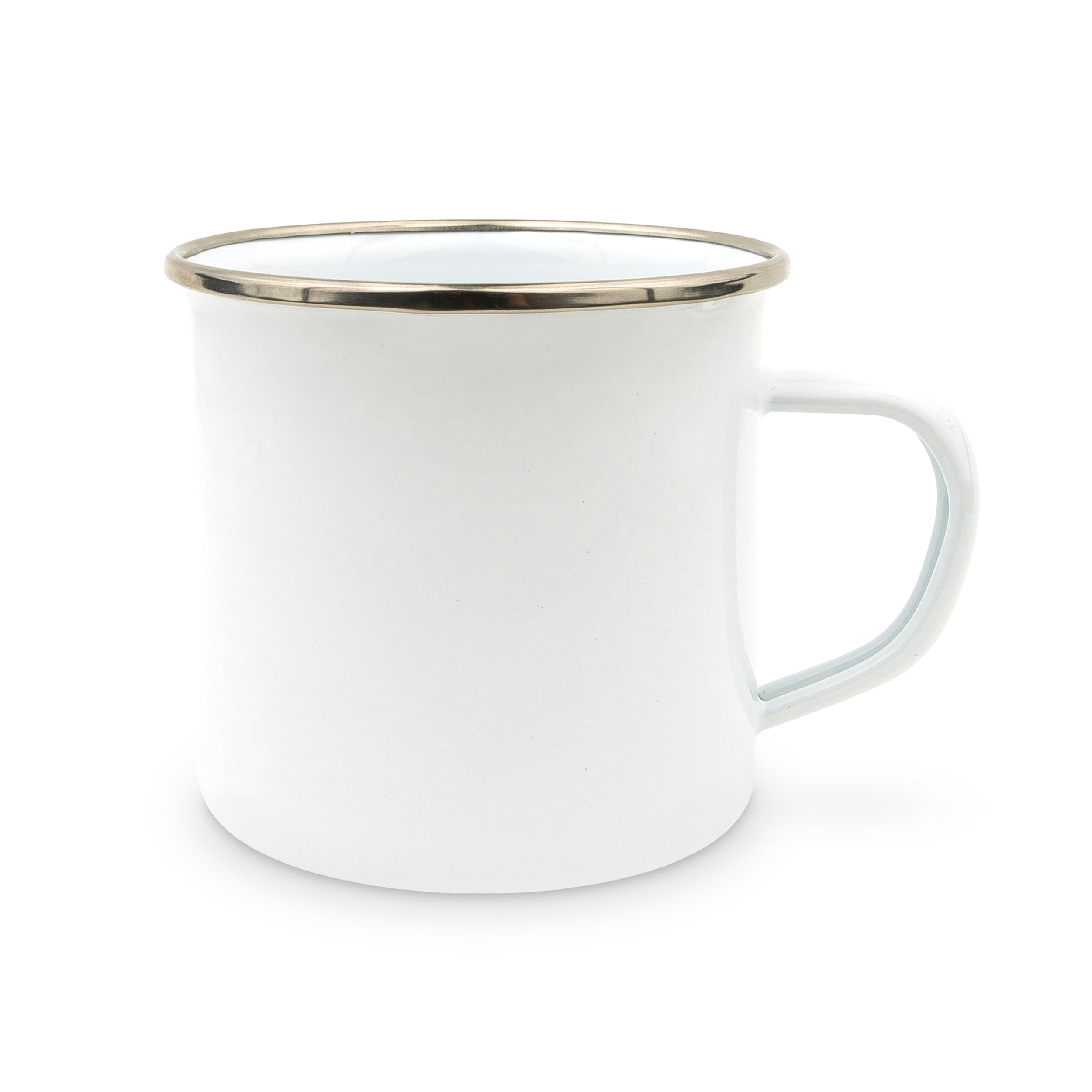 Weddingstar Plain White Enamel Stainless Steel Coffee Mug - Walmart.com