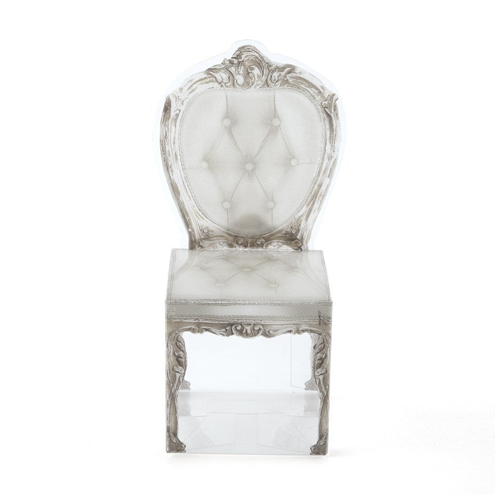 Weddingstar Transparent Chair Favor Boxes (10) Smoke Grey - Walmart.com
