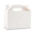 Weddingstar White Rectangle Paper Gift Box With Handle - Walmart.com