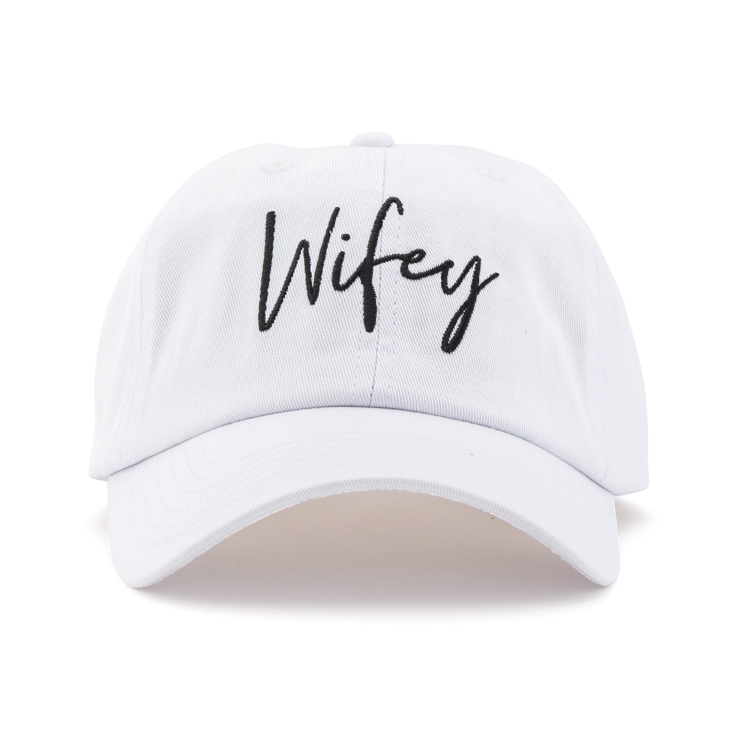 Weddingstar Women's Embroidered Bachelorette Party Dad Hat - Wifey ...