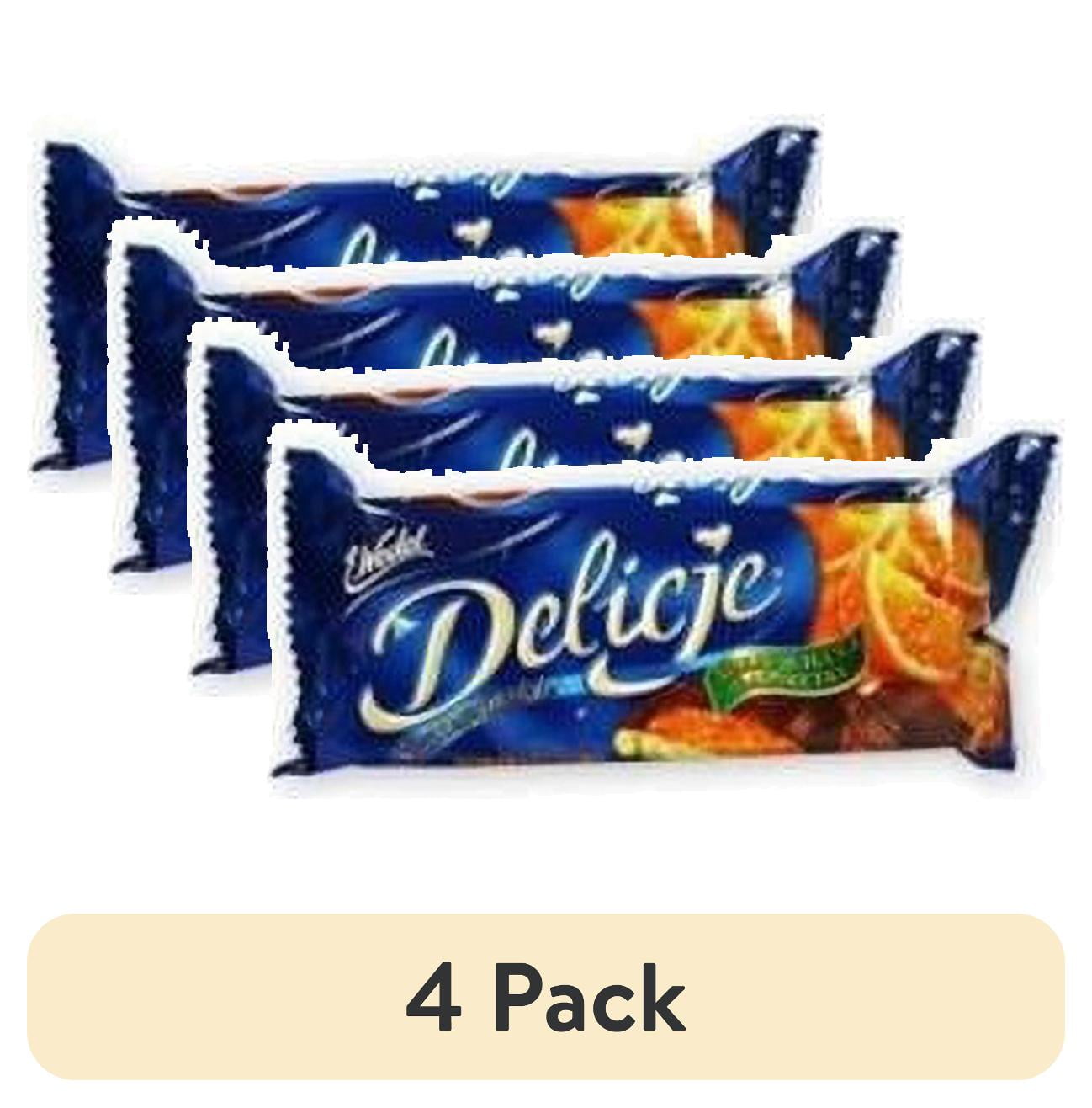 (4 pack) Wedel Delicje Biscuit Orange 147g - Walmart.com