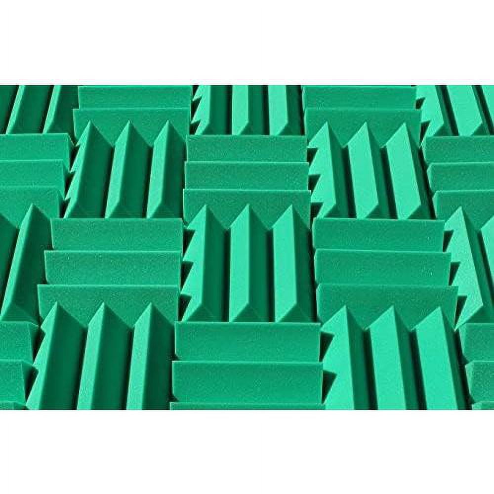 Wedge Acoustic Foam Panels 2 Pack - 12In X 12In X 4 Inch Thick Tiles ...