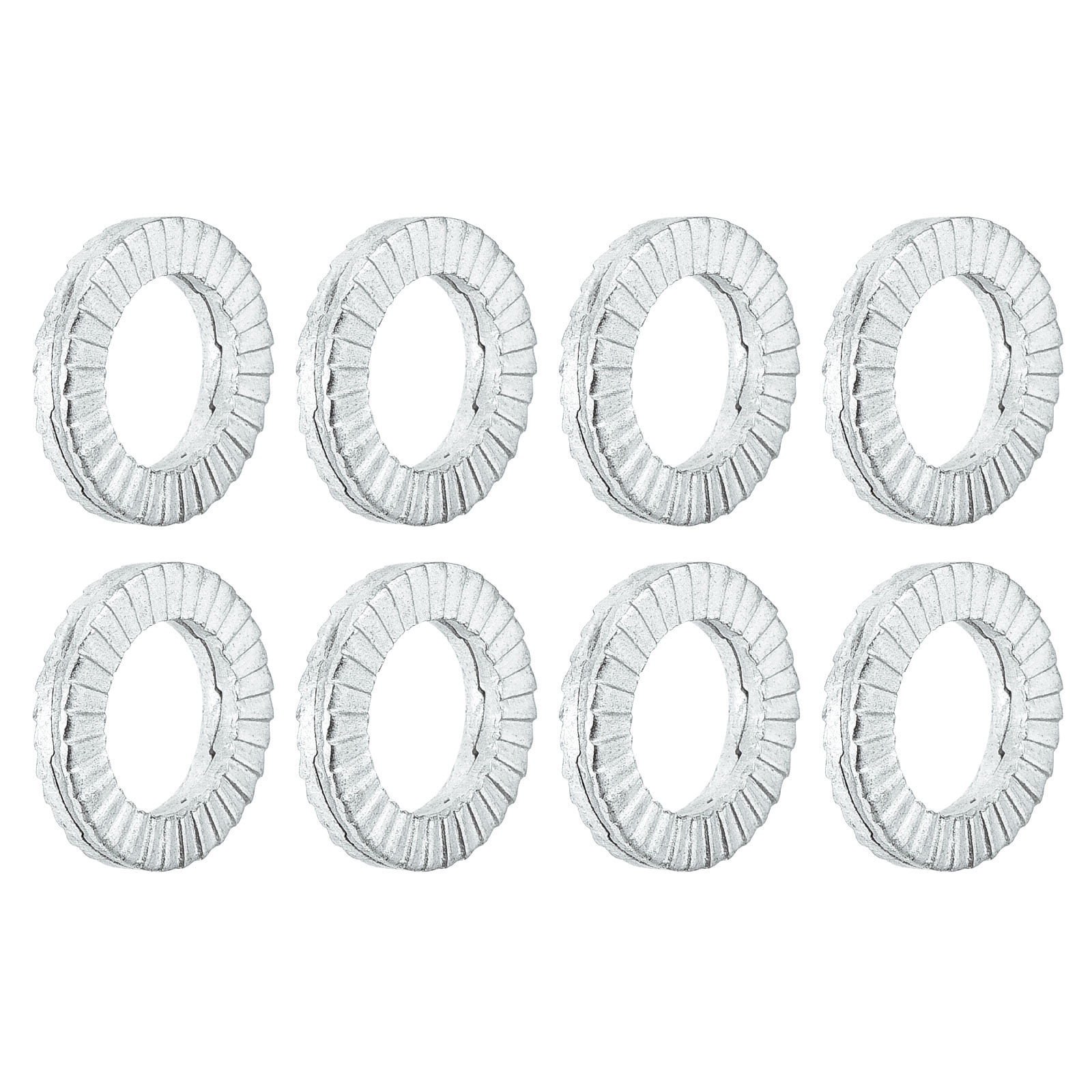 Wedge Locking Washers for 1/4 Inch Bolts, 10 Pack Manganese Steel ...