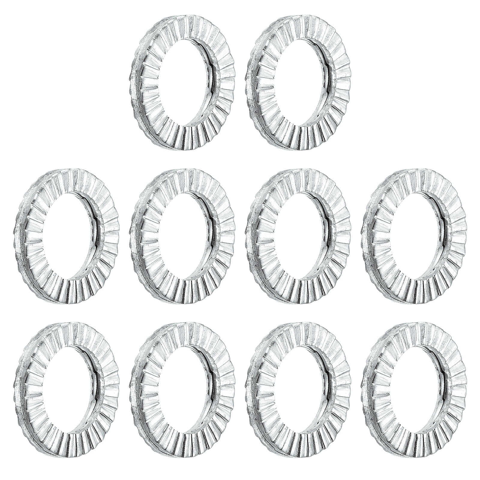 Wedge Locking Washers for M8 Bolts, 10 Pack 304 Stainless Steel Washers - Walmart.com